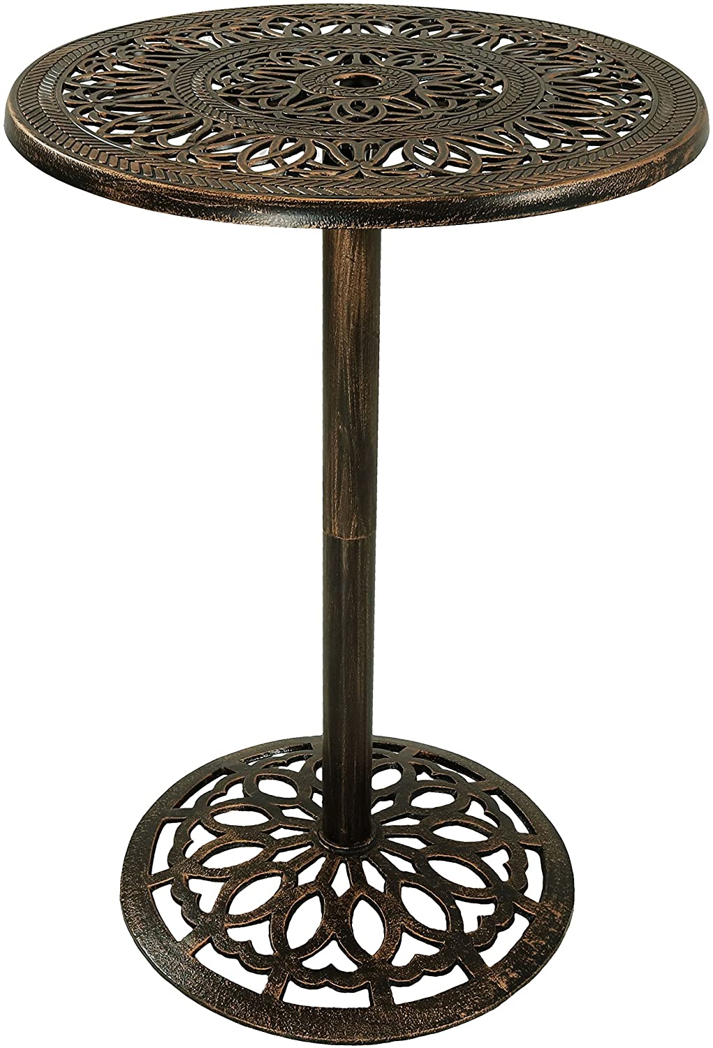 Metal High-Top Cocktail Table – The Seclusion Rentals
